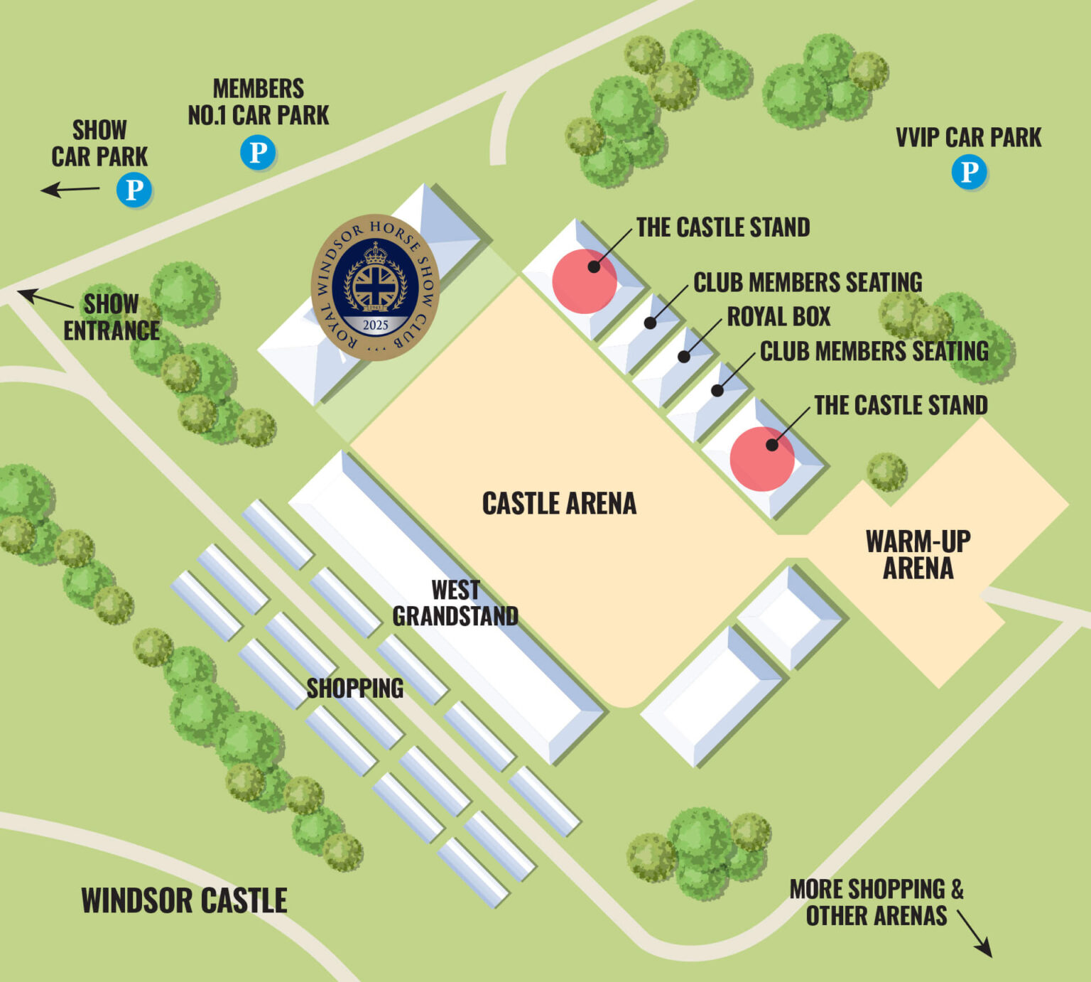 Castle Stand: Premium Seating Options | Royal Windsor Horse Show